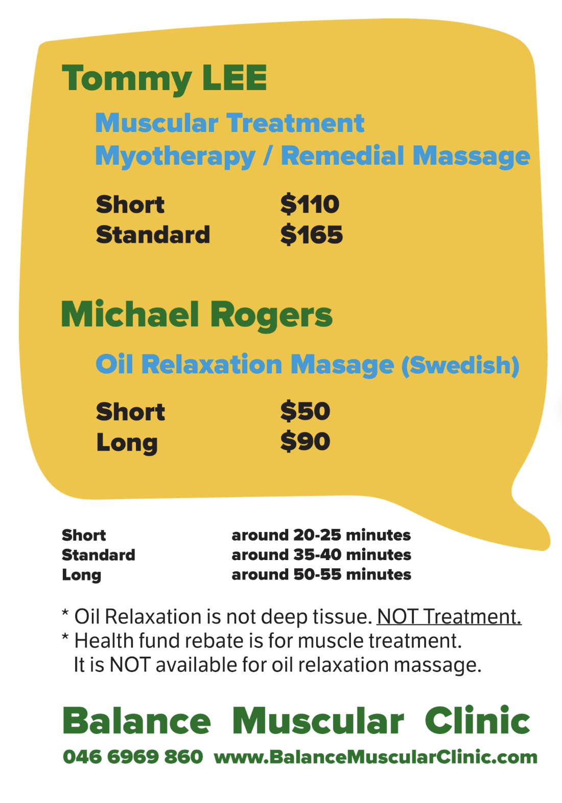 Balance Muscular Clinic - Muscle Pain Treatments @ Ballarat