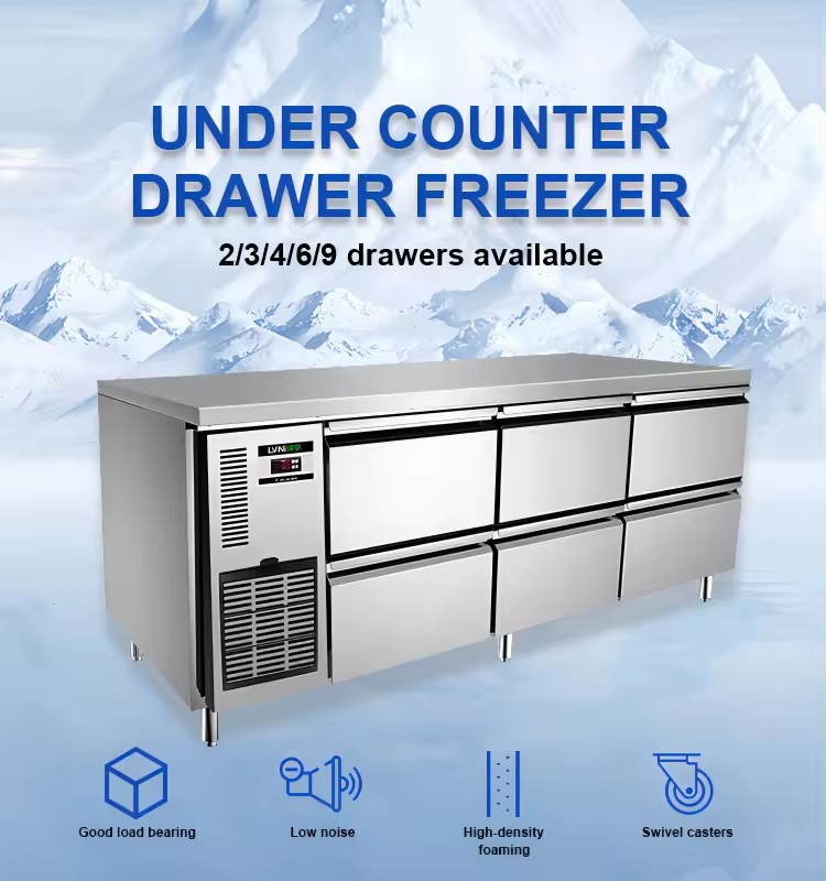Undercounter Freezer Drawer - Hunan LVNi Intelligent Technology Co., Ltd.