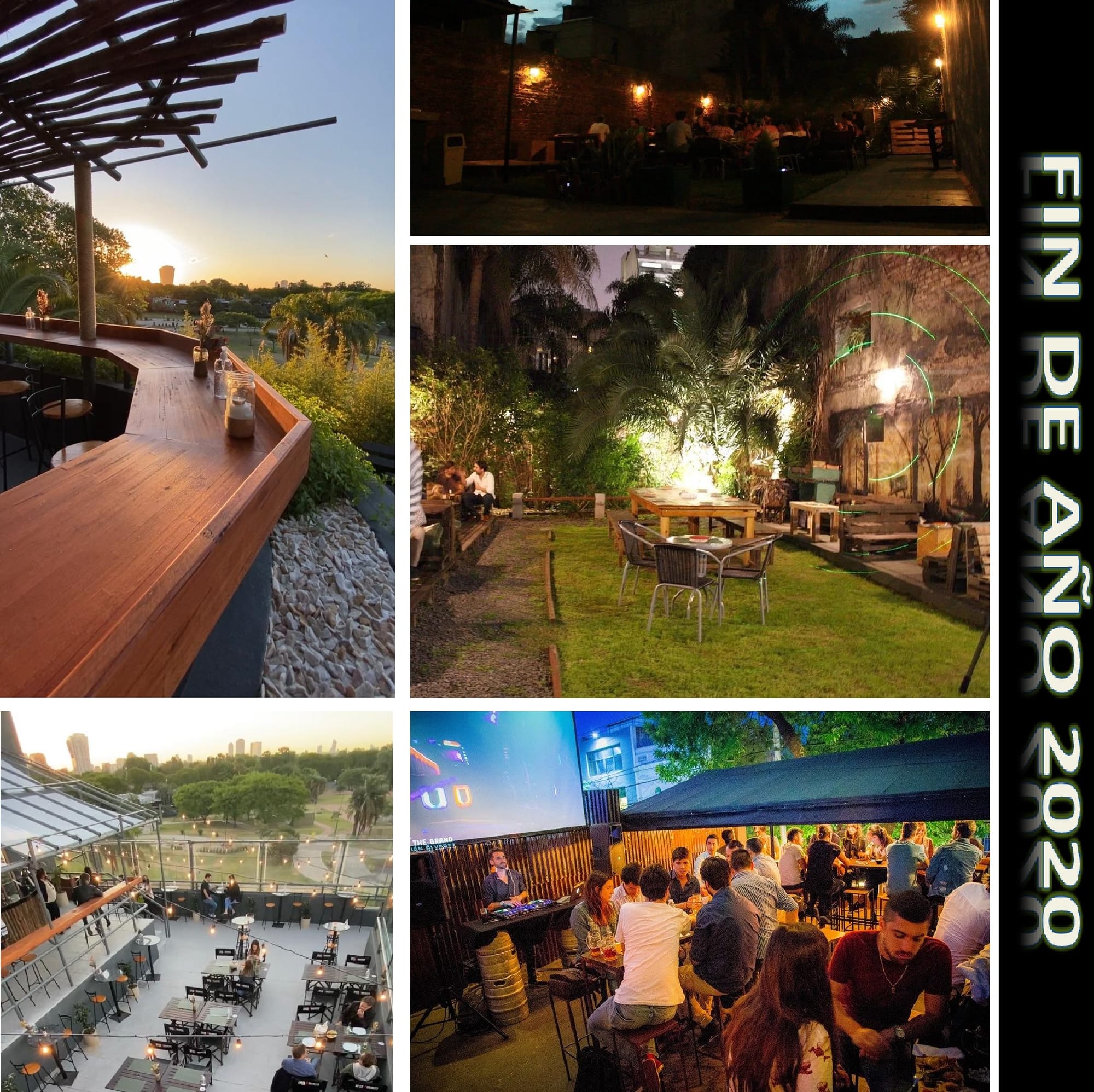 BARES TERRAZAS CENAS con SHOW y ALMUERZOS con SHOW para tu Festejo