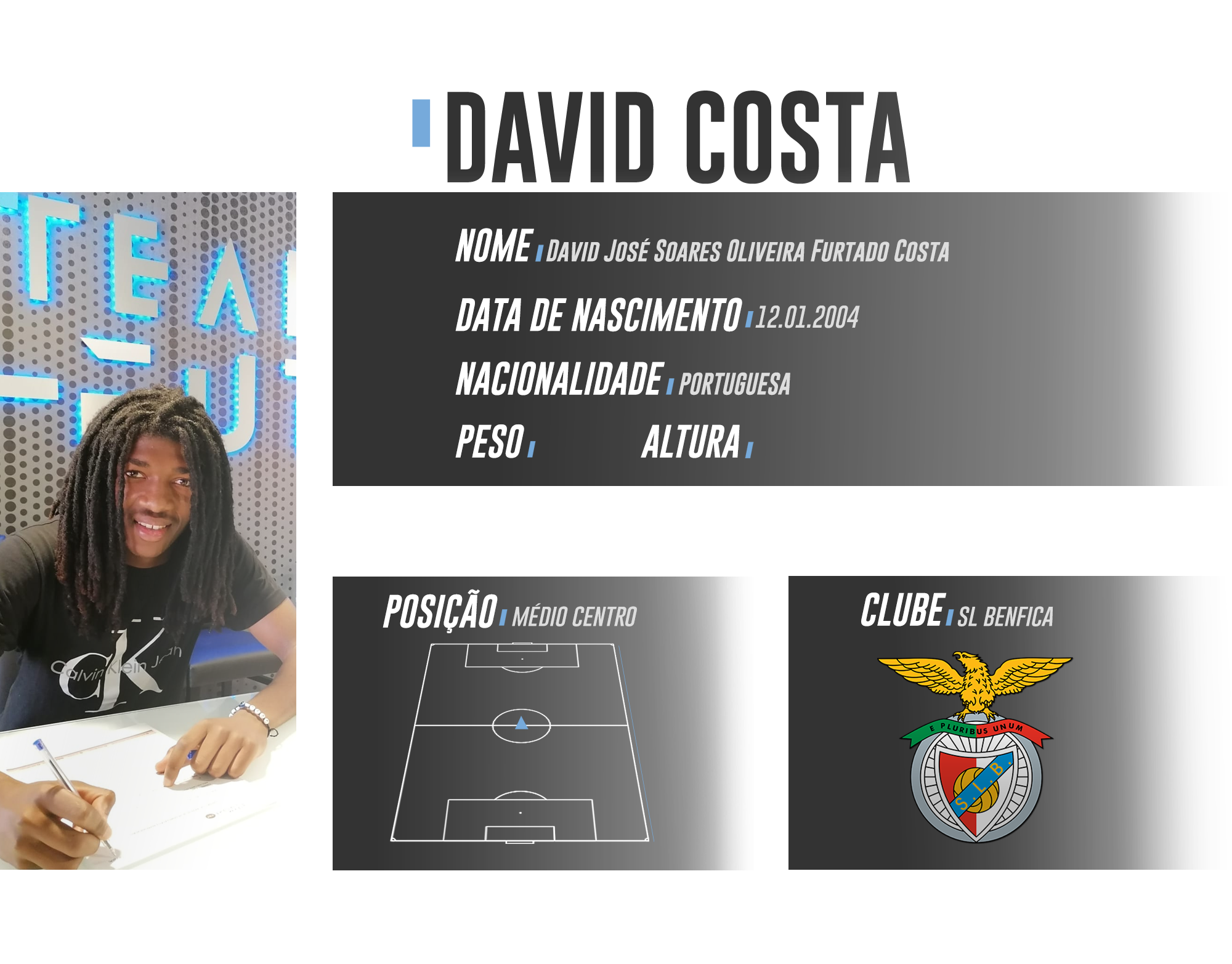 David Costa - SL Benfica - Team of Future