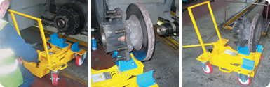 HGV Brake Hub and Caliper lifter