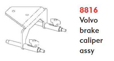 HGV Brake Hub and Caliper lifter