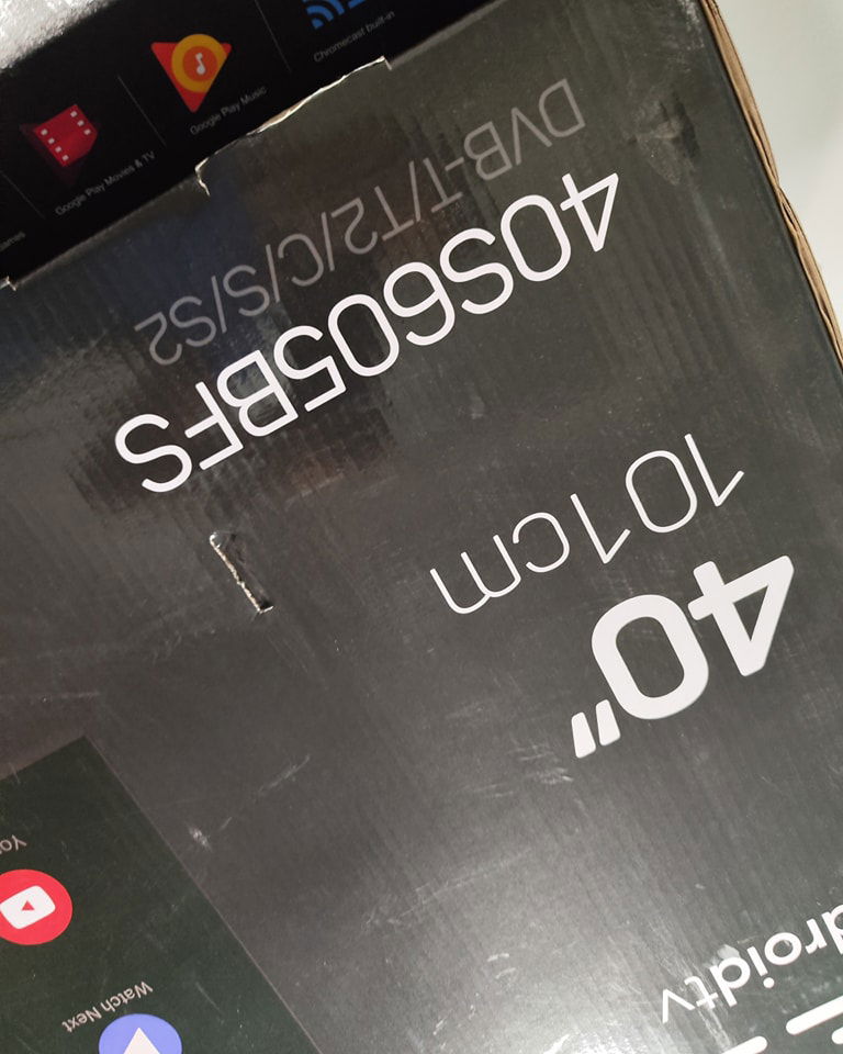 Tesla android tv 40' Model : 40S605BFS
