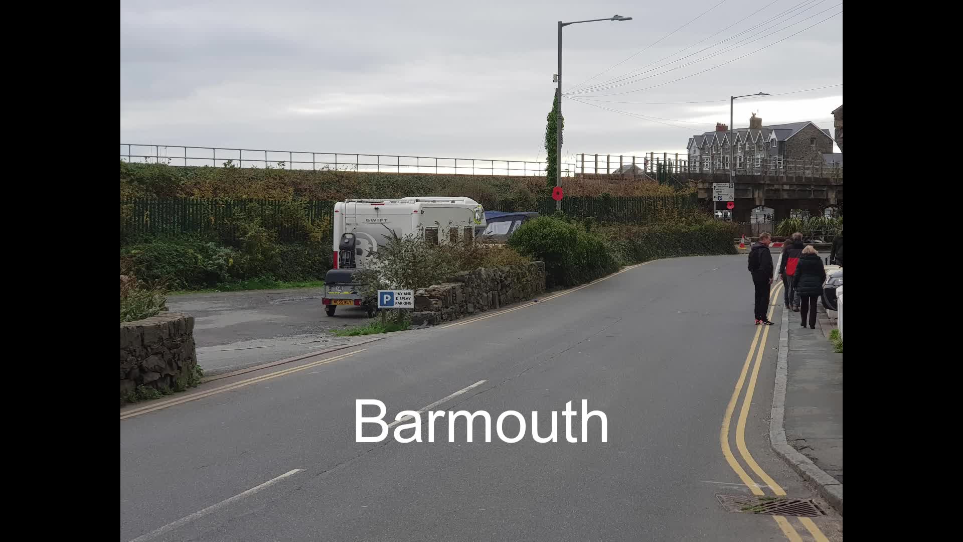 The Cross foxes pub stop and Barmouth - The Travelling McWillies