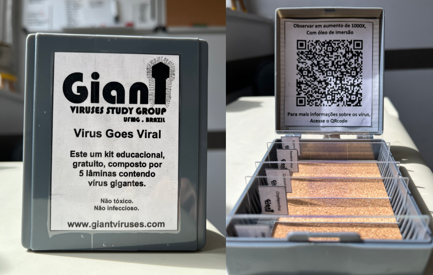 Virus goes viral kit - QR code images - The Giant Viruses Study Group ...