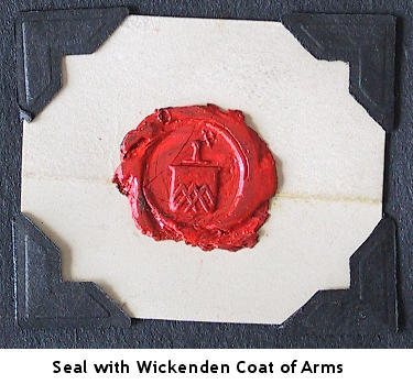 WHY WICKENDEN? - Wickenden Family Memoirs