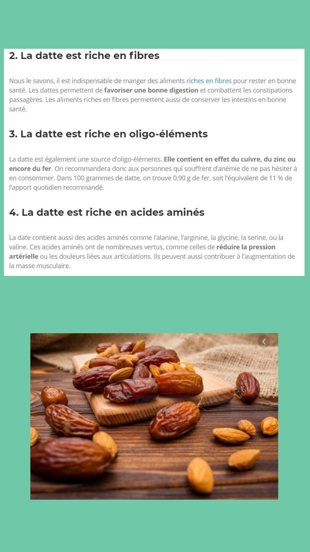LES VERTUS ET BIENFAITS DES DATTES - Evy-R Réflexologue