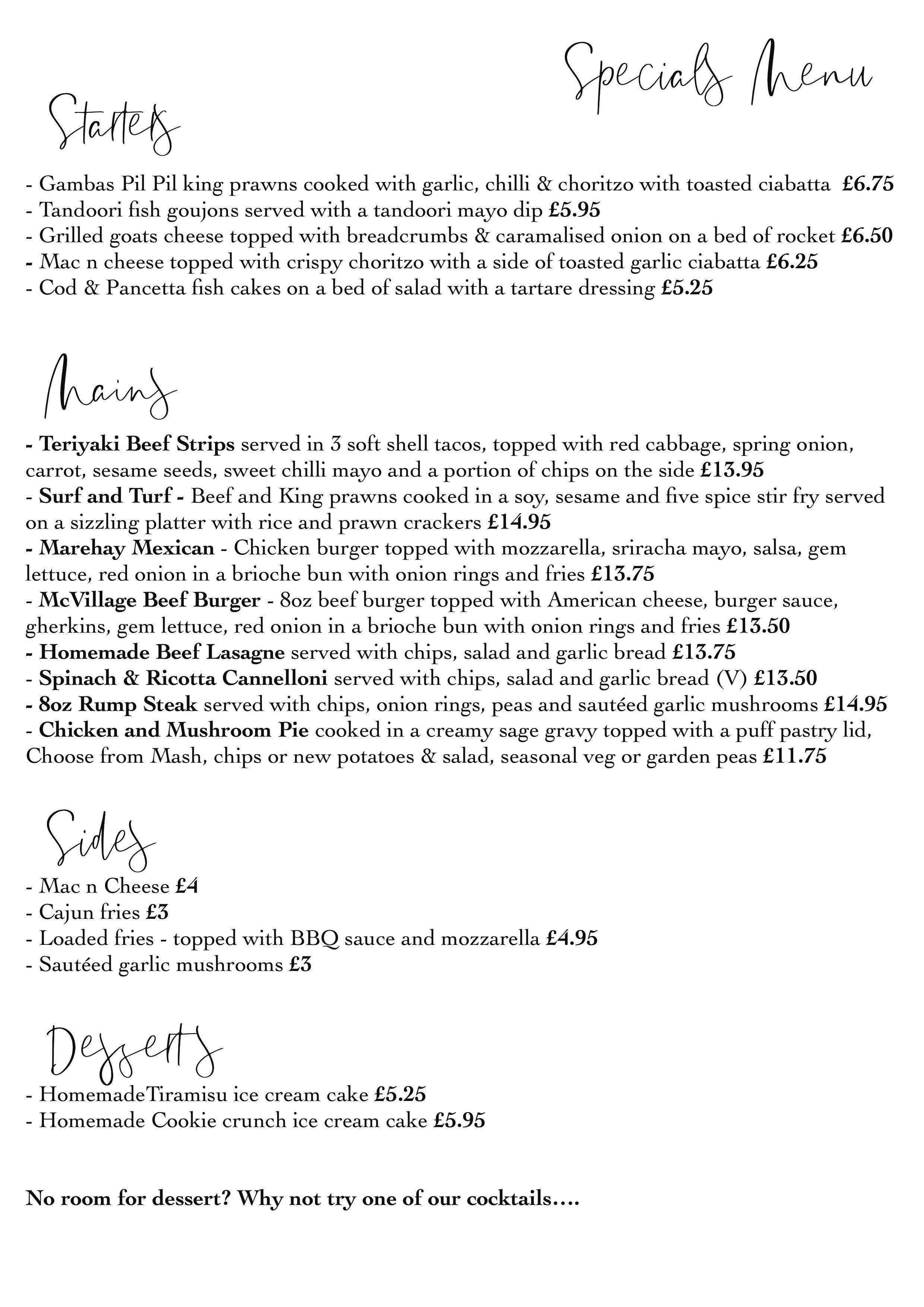 Restaurant Bar Pizza gluten Free Vegan Vegetarian British Evening Menu