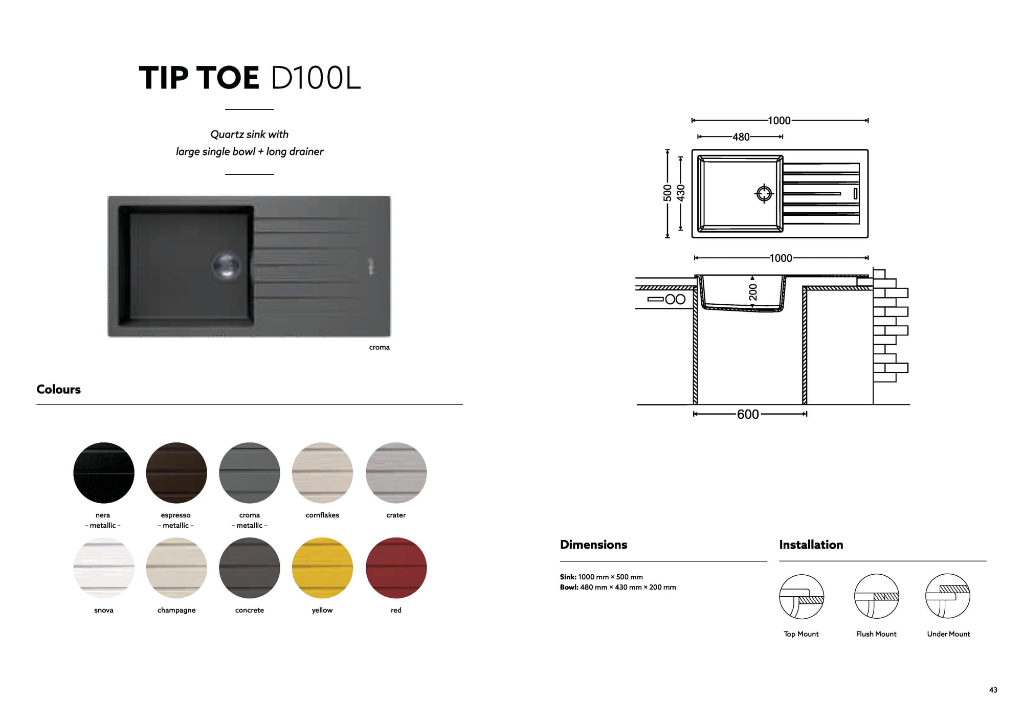 Best Granite Sinks in SriLanka : Raniyo (Pvt) Lt