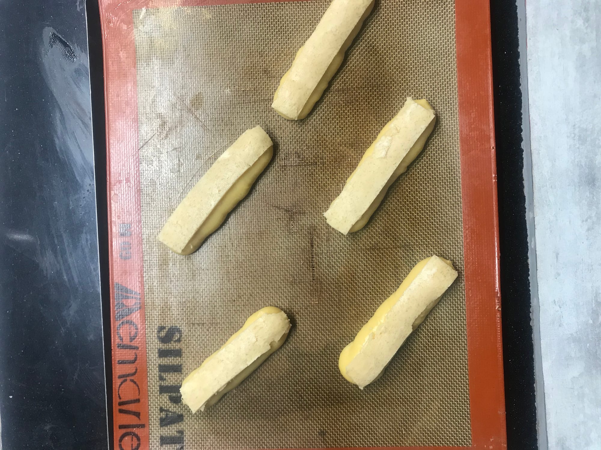 Recette éclair craquelin, ananas, orange sanguine et citron vert pour 5 ...