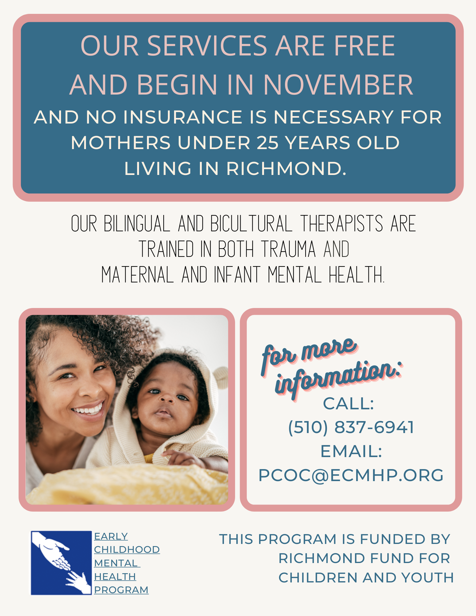 Perinatal Circle of Care - Early Childhood Mental Health Program