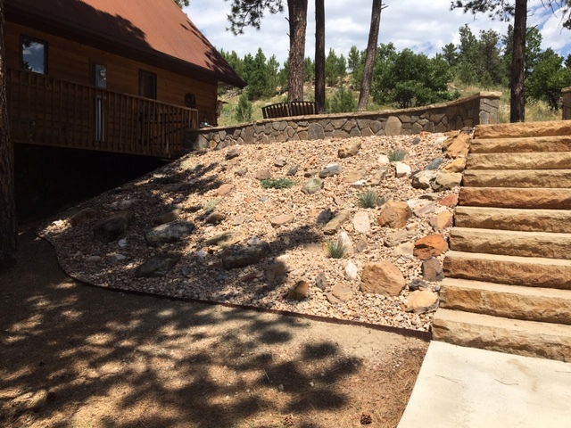 Rock Beds - Rock-Mount Landscaping