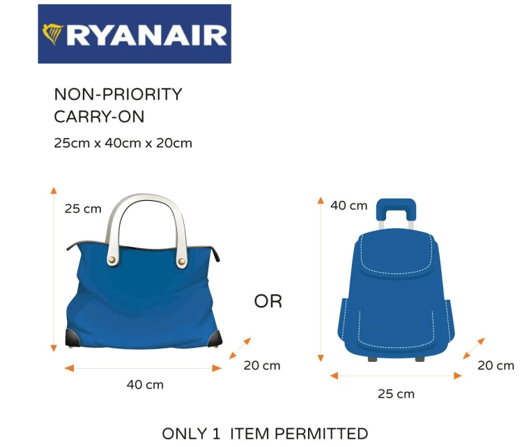 Ryanair 2023 Baggage Allowance My Baggage Ces cl edu br