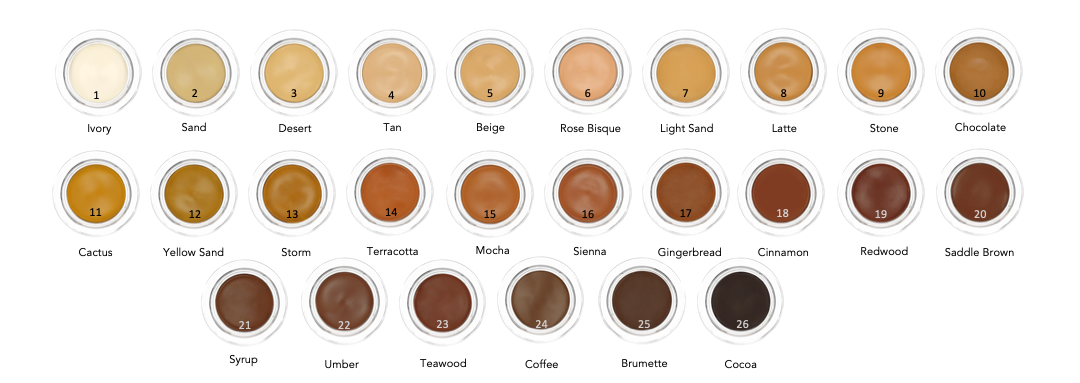 12 Colors Sample Set - Cover My Vitiligo