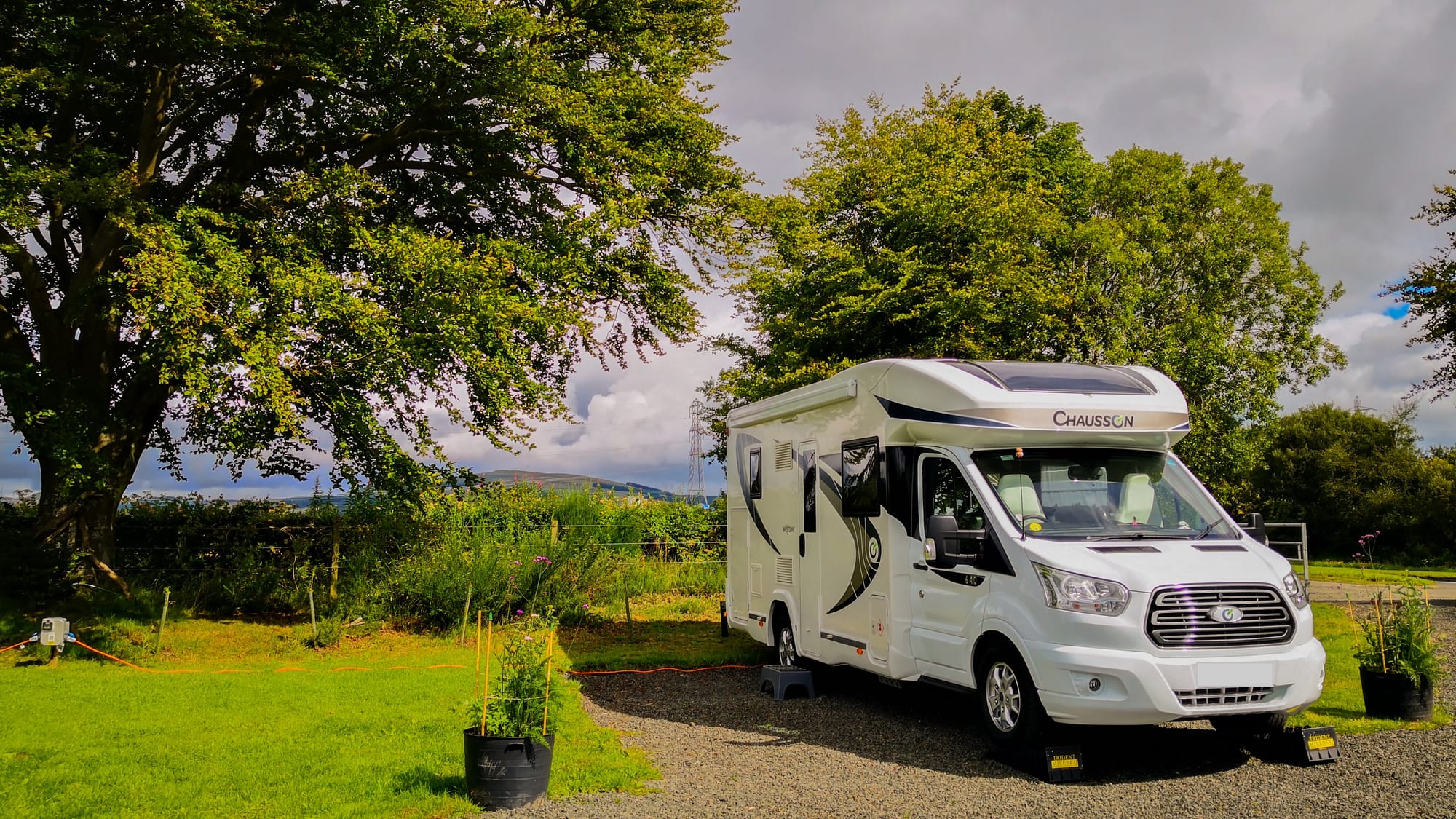 Pictures of our lovely site at Powmill - Powmill Caravan and Motorhome Site