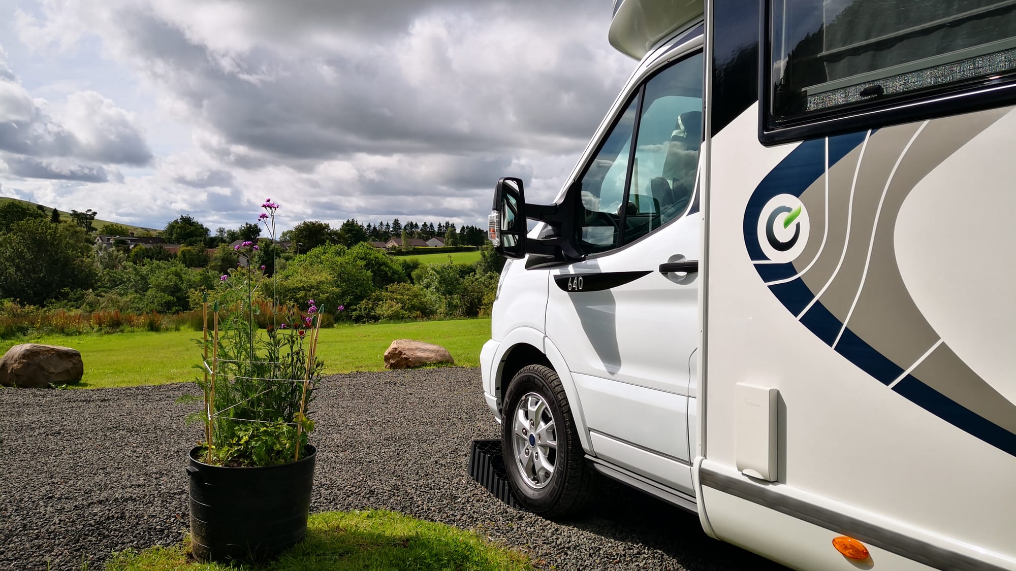 Pictures of our lovely site at Powmill - Powmill Caravan and Motorhome Site