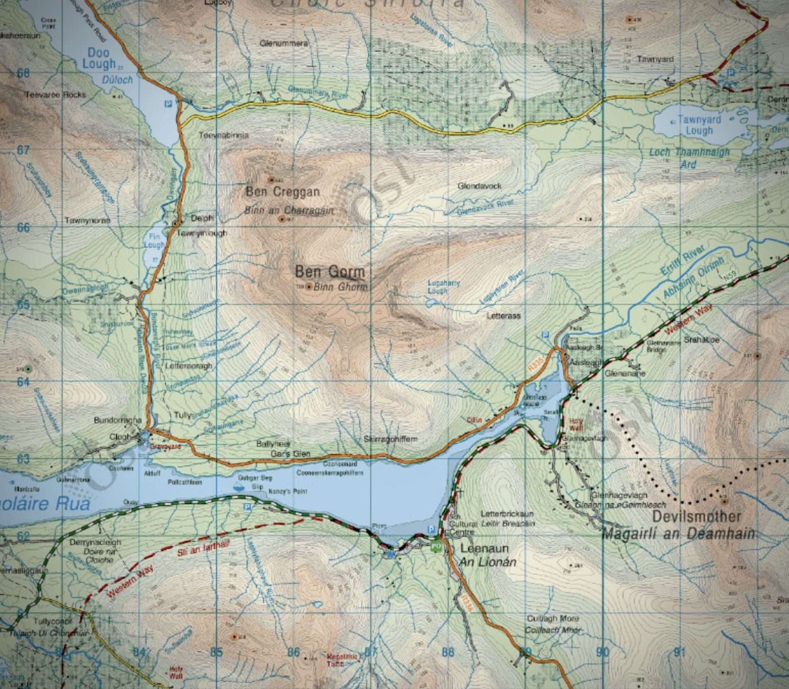 Ben Gorm, the “Matterhorn” of Leenaun. ! 🏔 - Rambling Image
