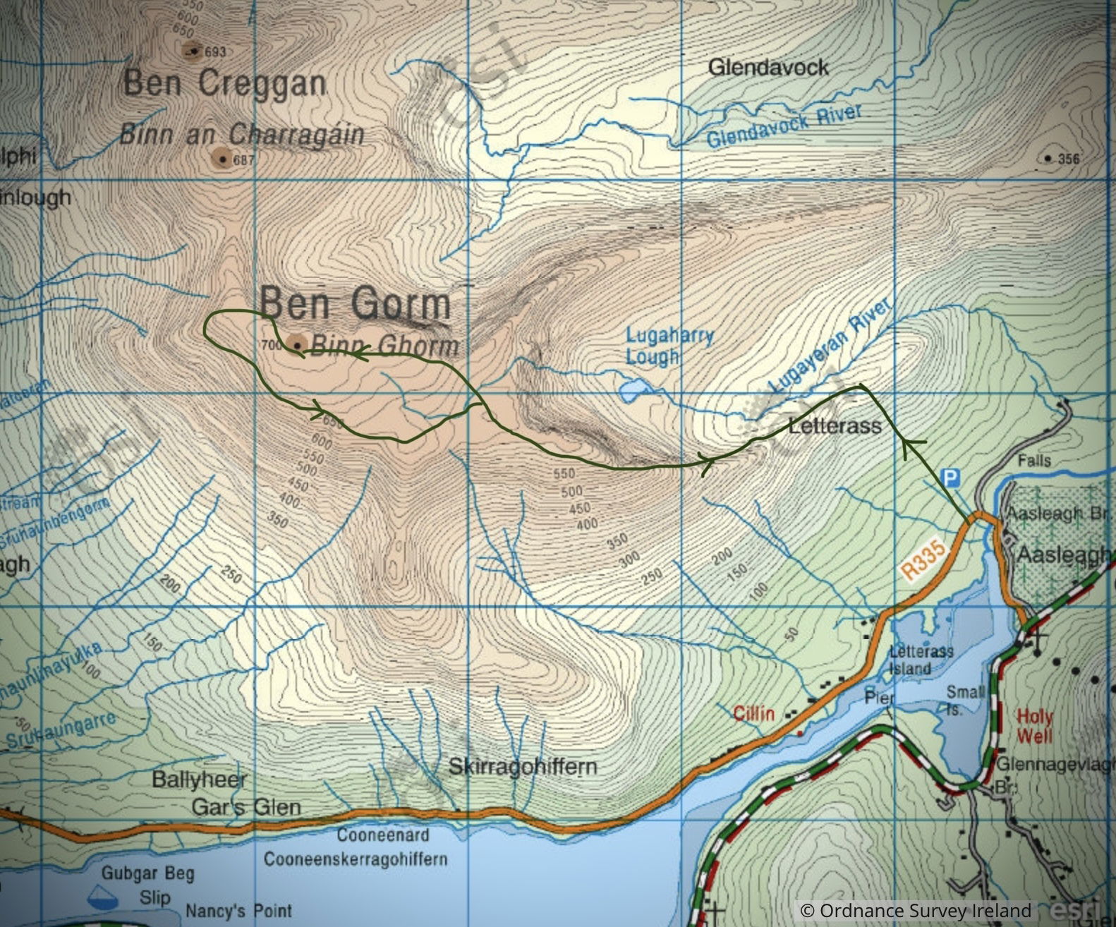 Ben Gorm, the “Matterhorn” of Leenaun. ! 🏔 - Rambling Image