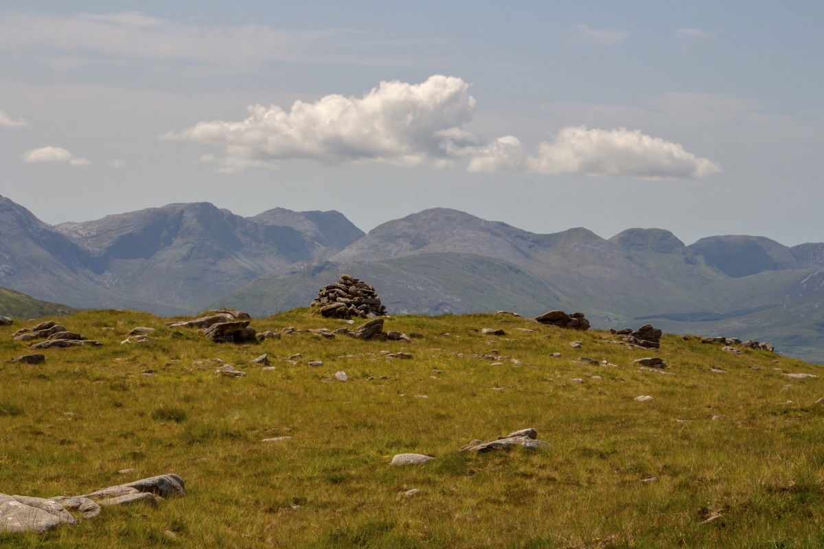 Ben Gorm, the “Matterhorn” of Leenaun. ! 🏔 - Rambling Image