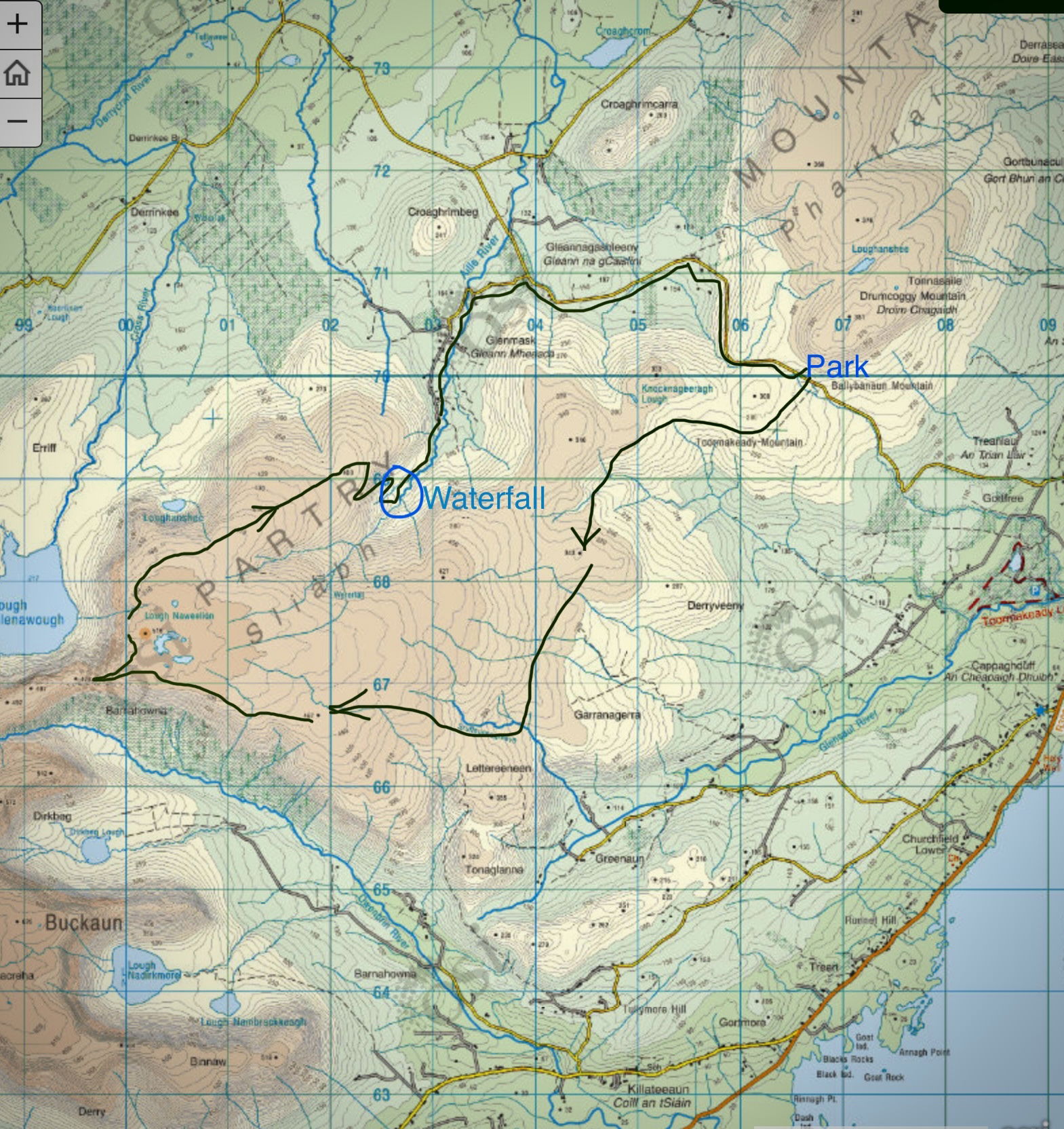 The Partry Mountains, a fantastic view and a surprise find of an unique ...