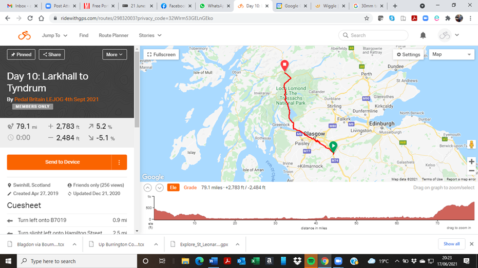 August 2021 LEJOG with PedalBritain - A Lands End to John O'Groats ...