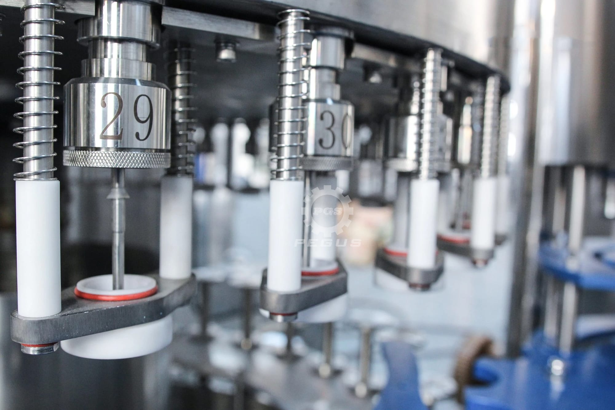 glass bottle filling machine