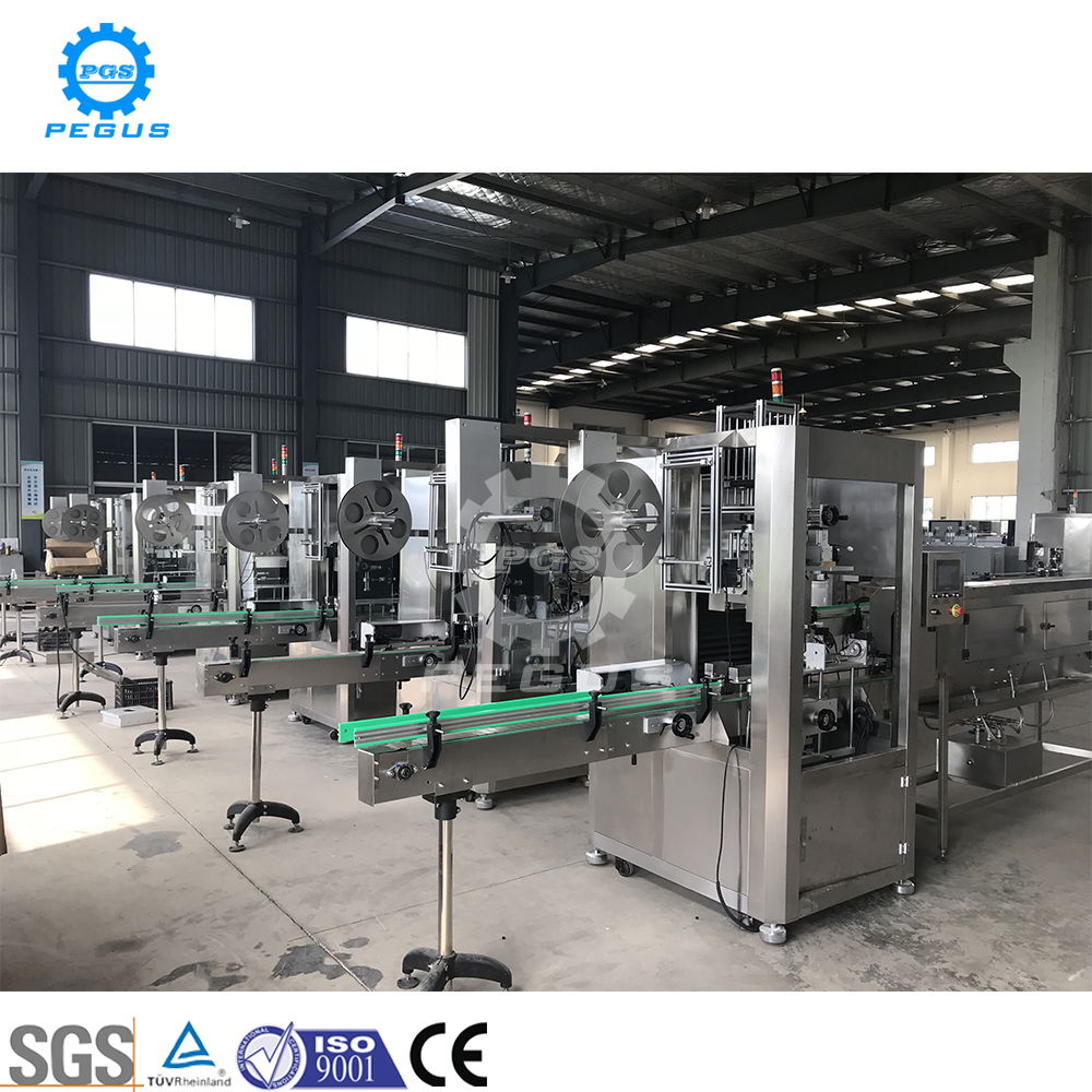 PVC sleeve labeling machine