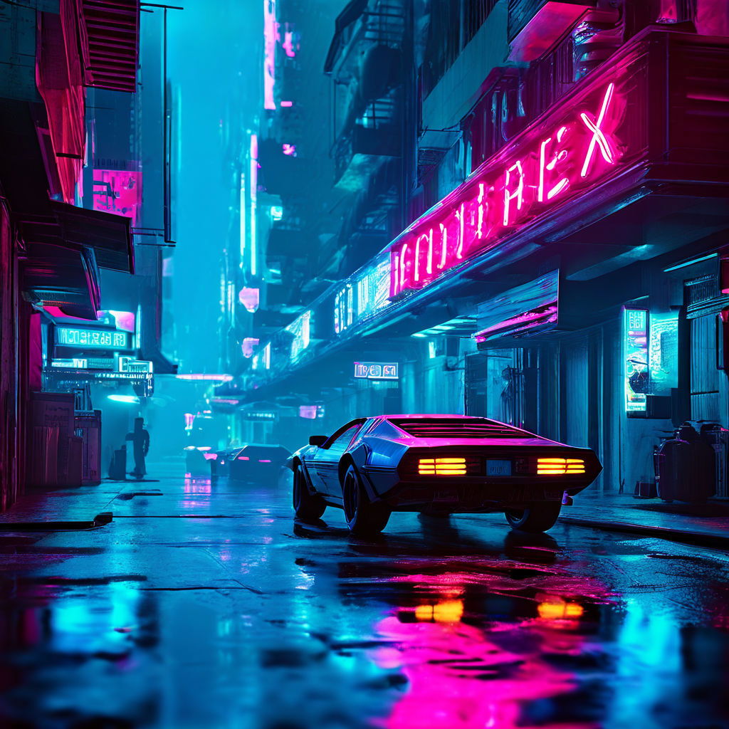 neon short stories - Cyberpunk Future