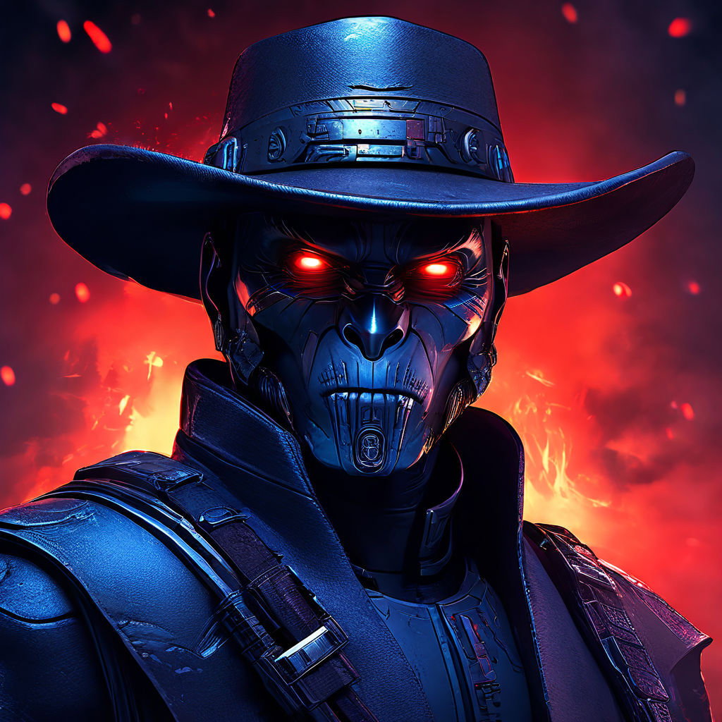 Cad Bane: The Steampunk Outlaw from the Stars - Cyberpunk Future