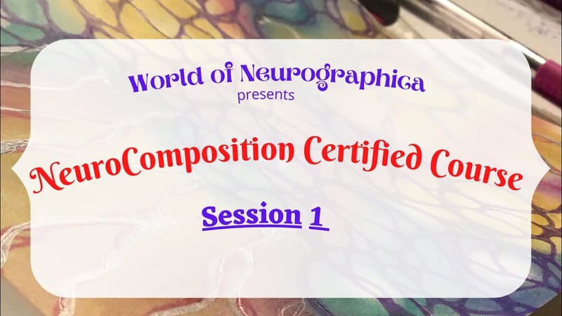 NeuroComposition Course Algorithm #2 with Certification - School of Neurographica by Lana Shalom