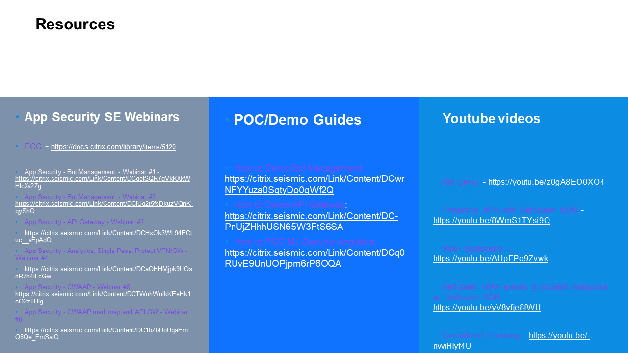 NETSCALER APPLICATION SECURITY - PART FIVE - OPEN ARCHITECTURE SYSTEMS