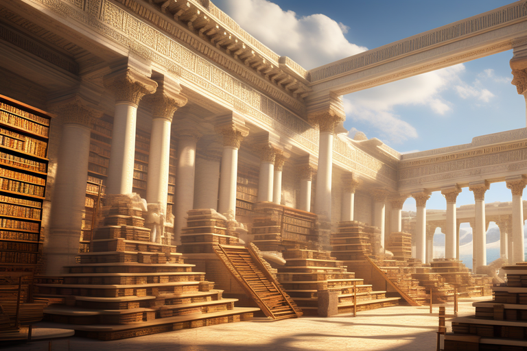 The Ancient Library of Alexandria: A Beacon of Wisdom, Philosophy, and ...