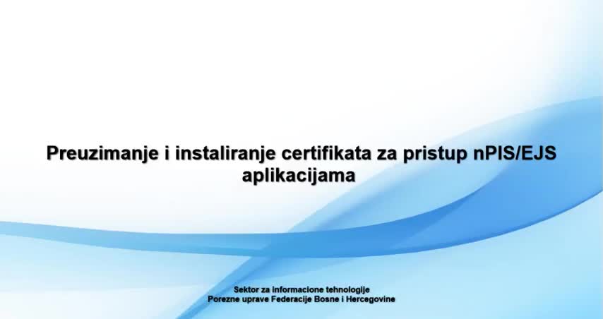 Upute za koristenje NPIS i JS