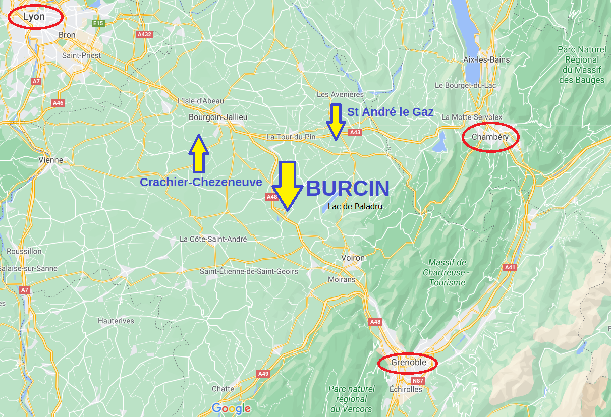 CARTE ET ITINERAIRES - PECHE POUR TOUS