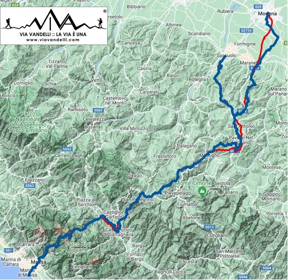 LA VIA VANDELLI IN MTB DA MODENA A MASSA - BiciStyle