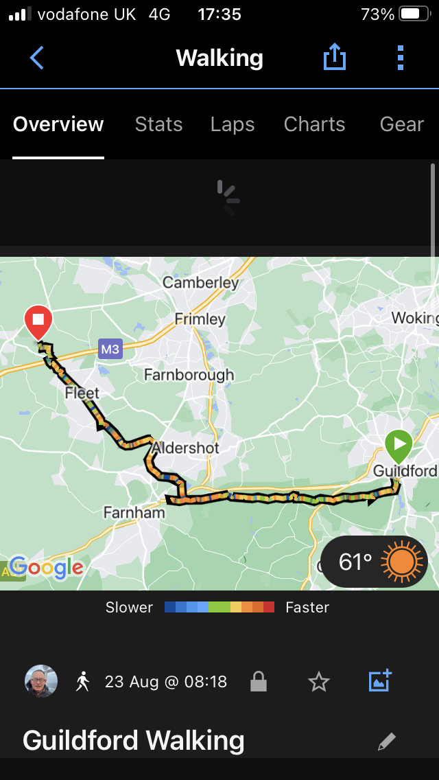GUILDFORD to READING - Walking the County Towns
