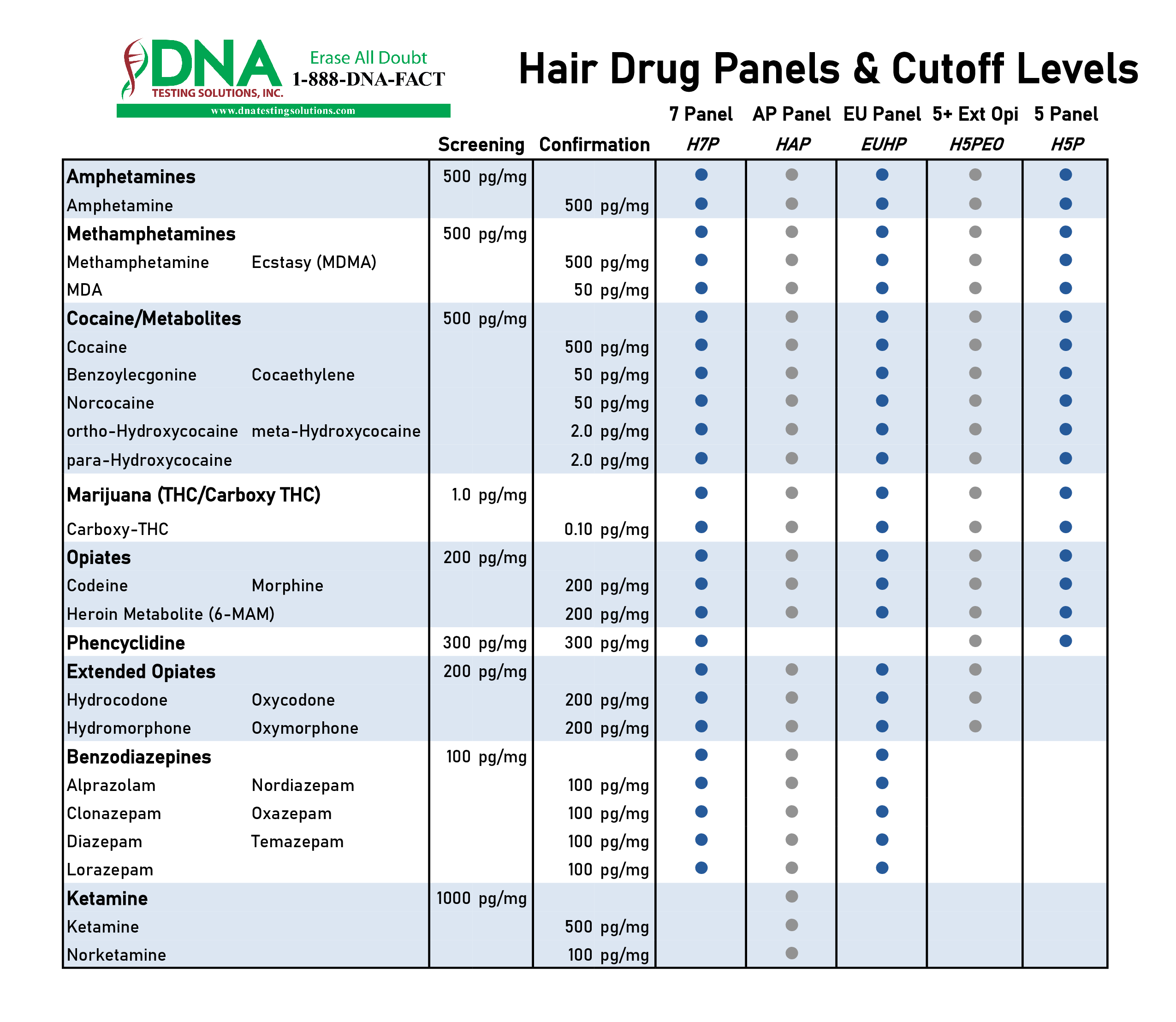 DNA Testing Solutions Inc