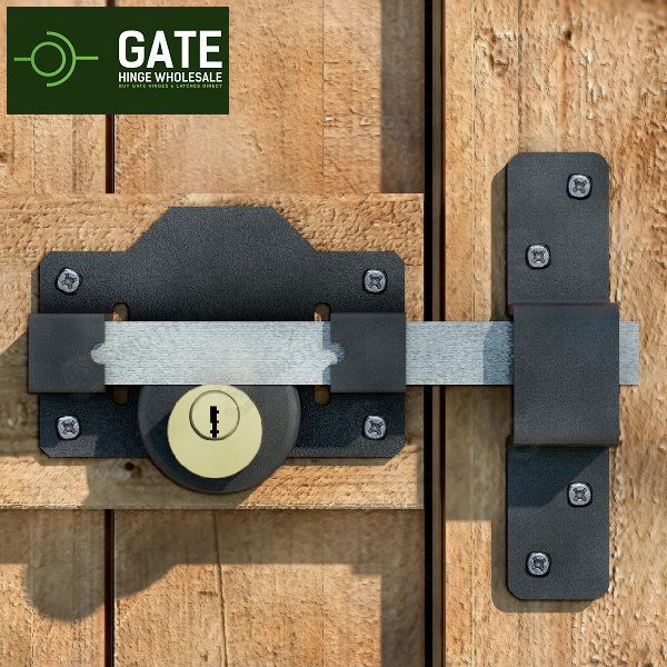 Premium Long Throw Lock by GateMate / Recommended Gate Lock